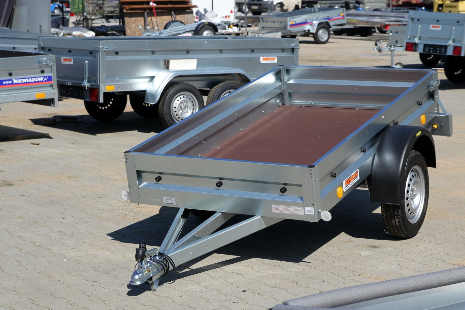 N7-202 ptd Neptun Single Axle Trailer GVW 750kg - Kubix