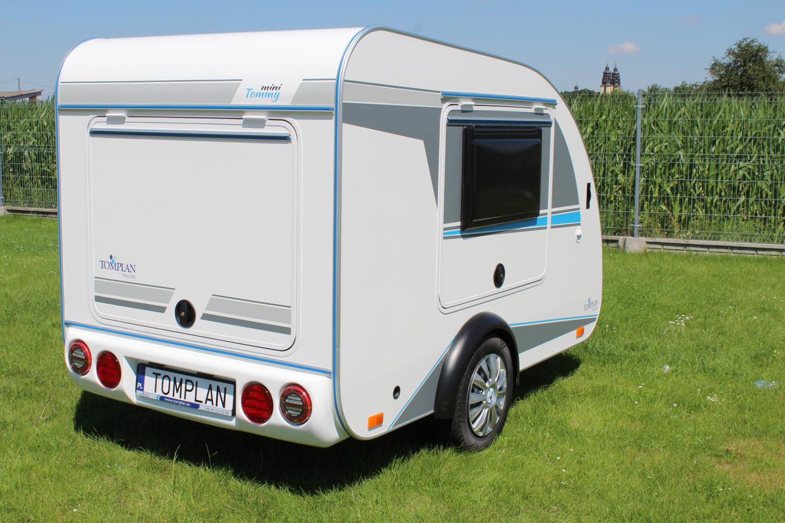 Przyczepa kempingowa MINI TOMMY TOMPLAN TMC 25.01 DMC 750 kg - Kubix